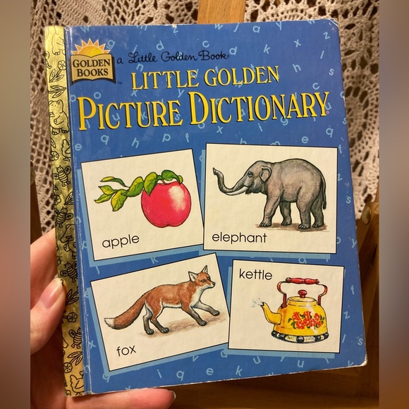 Other | Little Golden Picture Dictionary Vintage Childrens Book | Poshmark